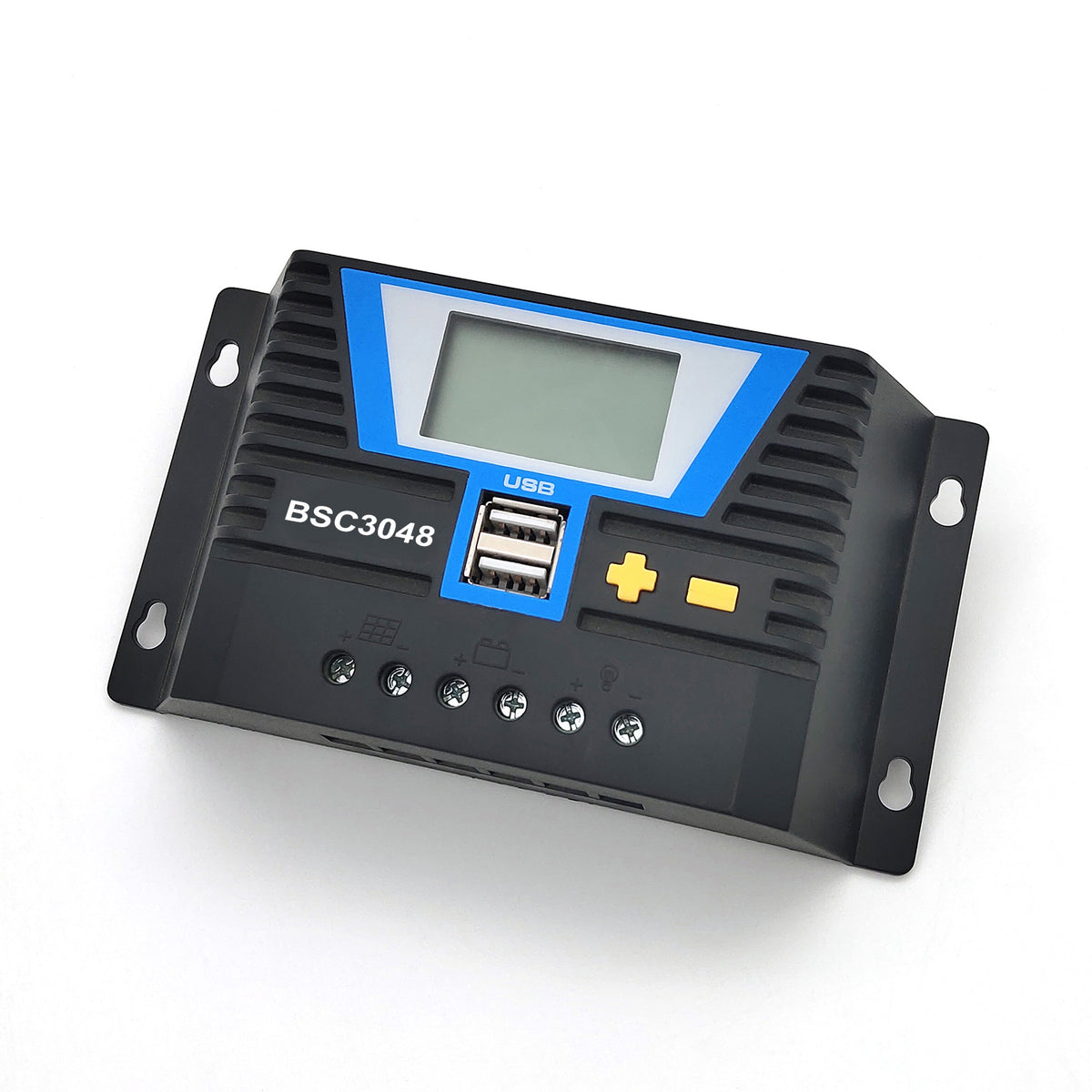 Temank Intelligent PWM 30A 12V 24V 36V 48V Solar Panel Charge Controll